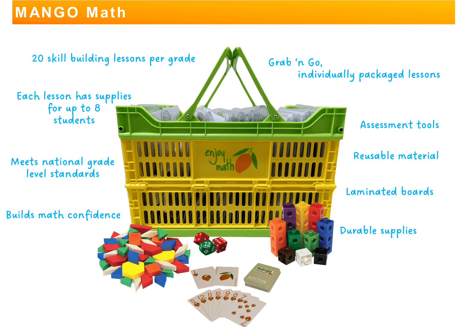 Math Products | Math Kits, Games & Activities | MANGO Math